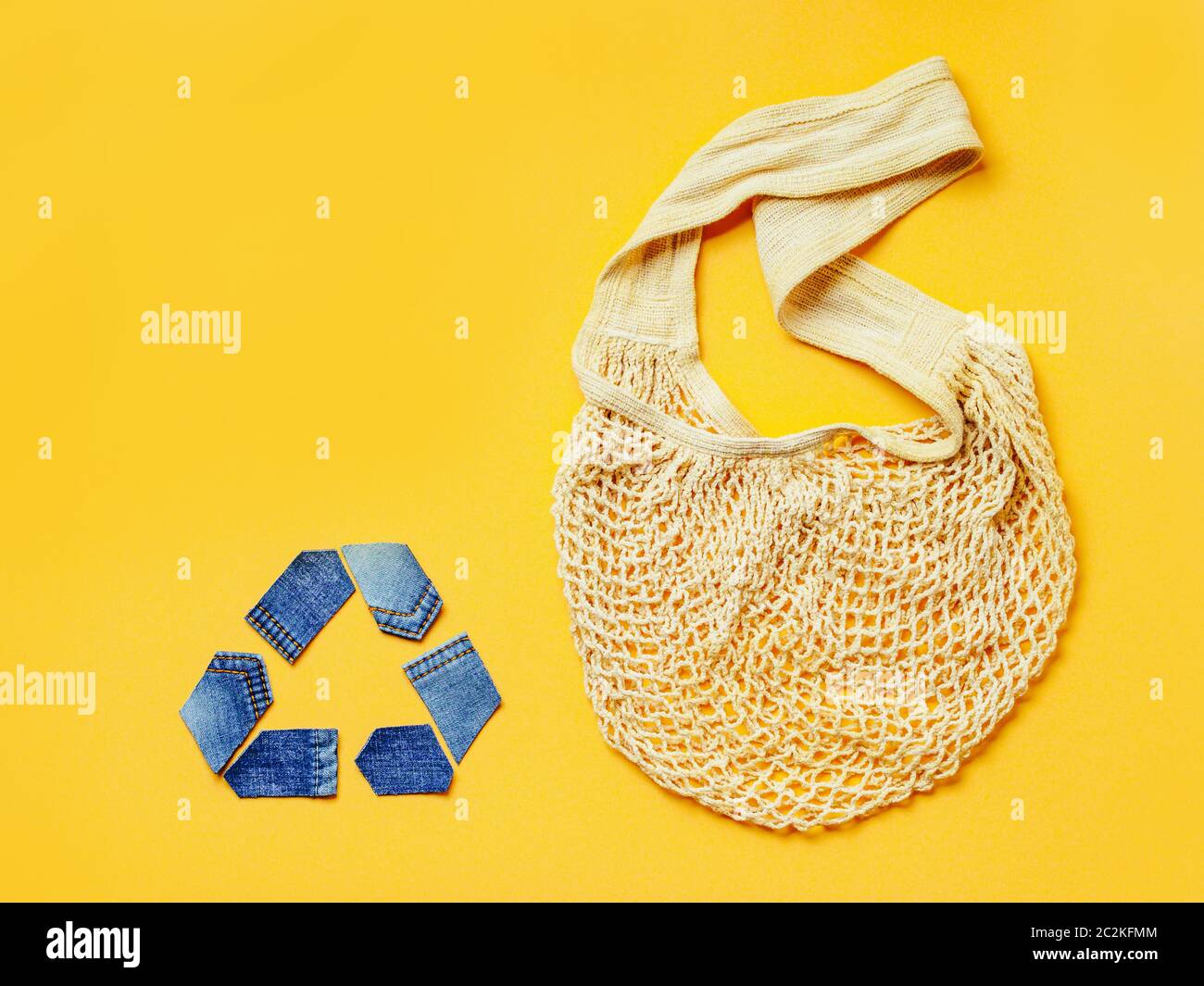 Reuse, reduce, recycle concept background. Recycle symbol made from old ...