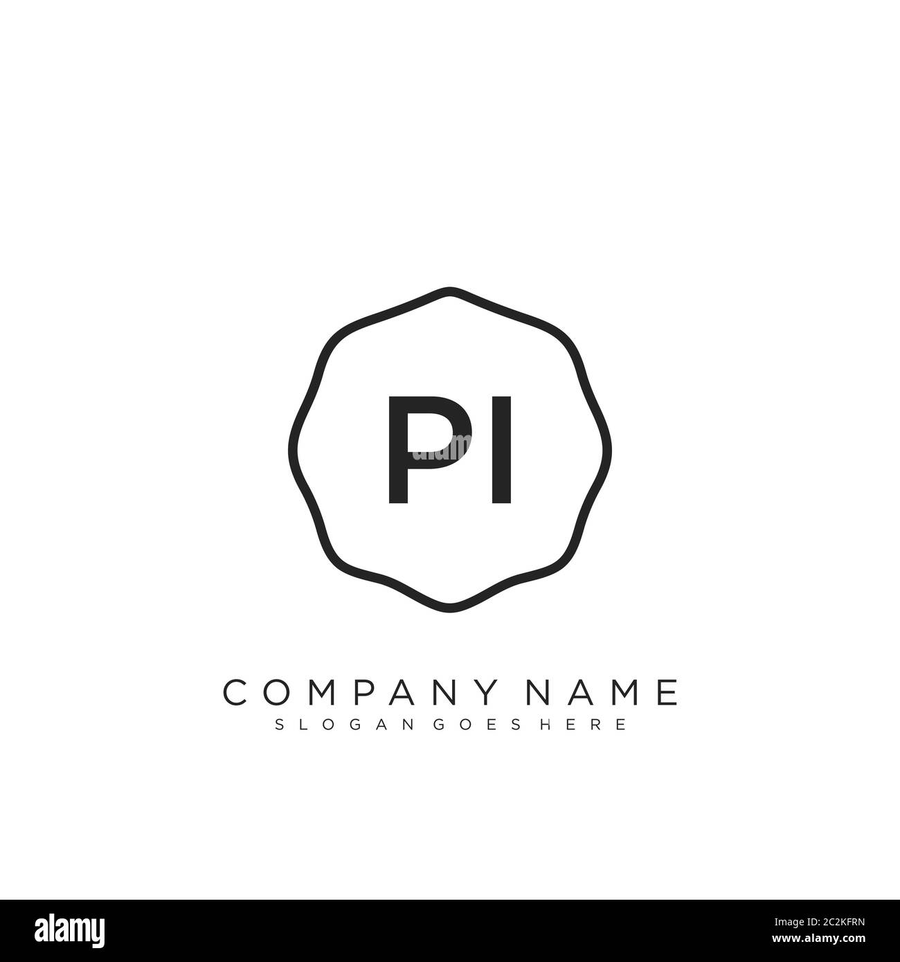 Pi logo vector vectors hi-res stock photography and images - Alamy