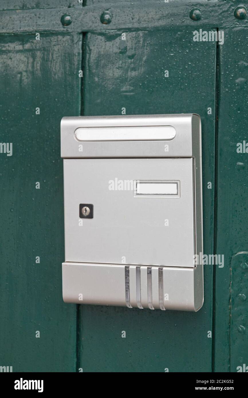 Metal Letter Box High Resolution Stock Photography and Images - Alamy