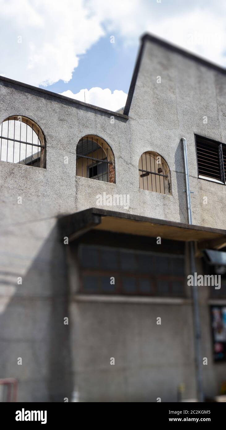 Old concrete grunge wall of building, stock photo Stock Photo - Alamy