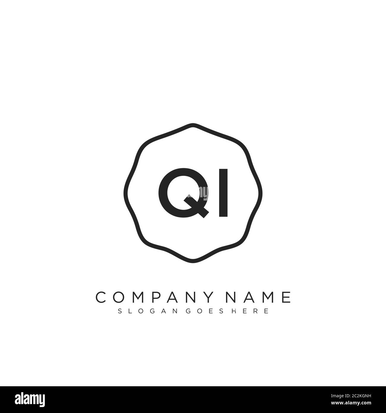 Qi Logo Vector Vectors High Resolution Stock Photography and Images - Alamy