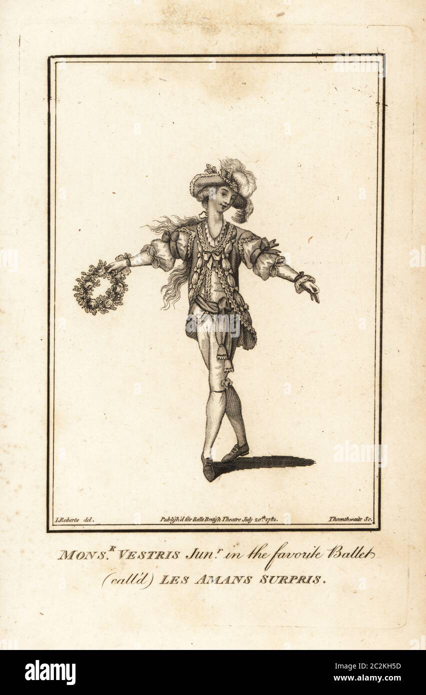 Gaetan appoline balthazar vestris hi-res stock photography and images ...