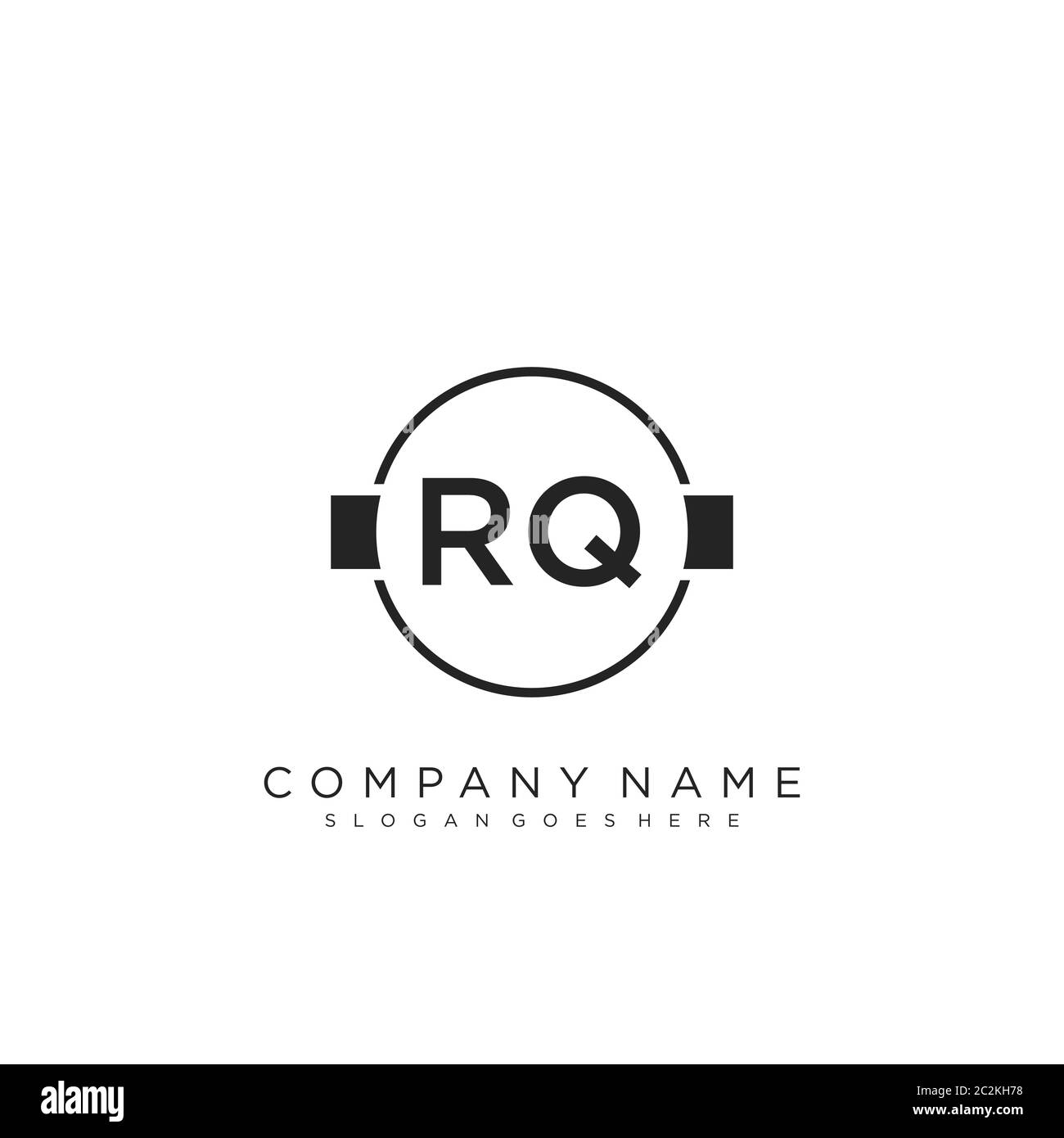 Rq logo vector vectors hi-res stock photography and images - Alamy