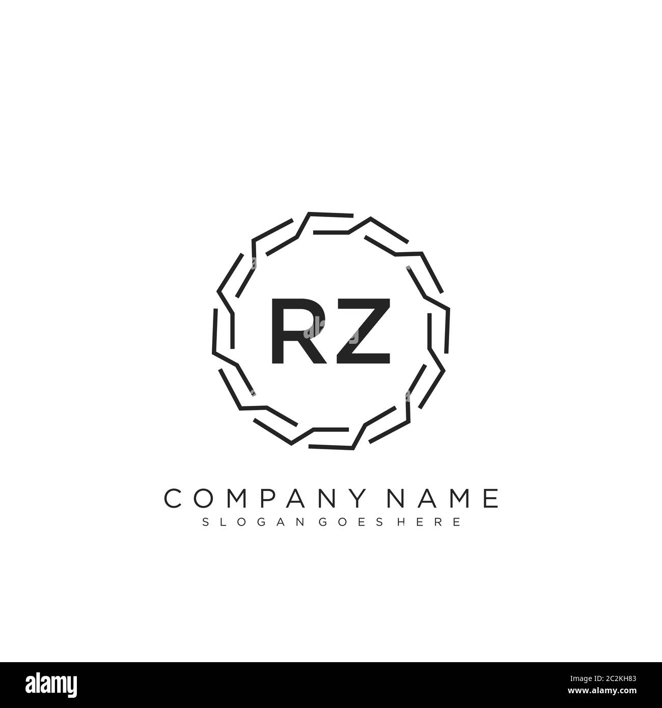 Rz icon Stock Vector Images - Alamy