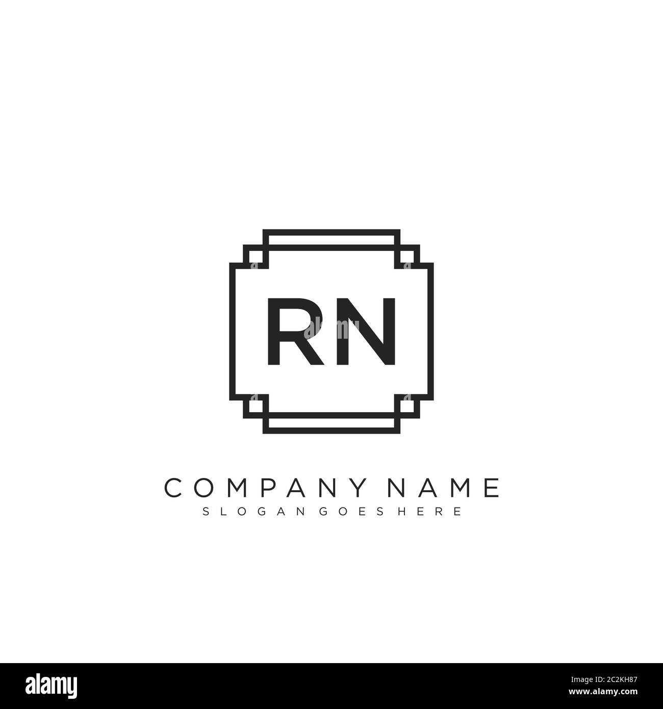 Rn logo vector vectors hi-res stock photography and images - Alamy