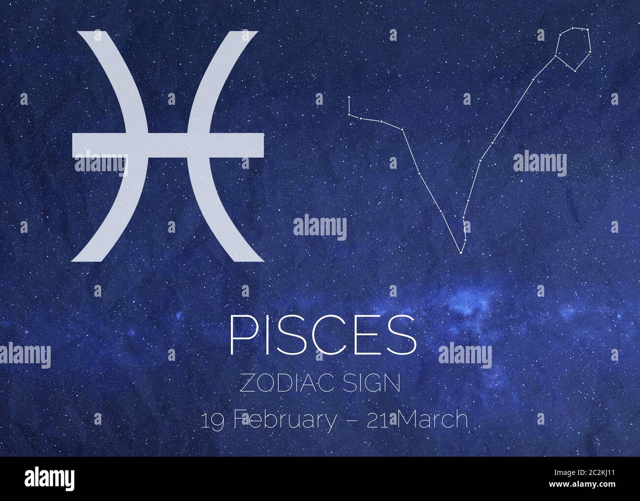 Zodiac Sign Pisces astrologic infographics. Elements of this image were ...