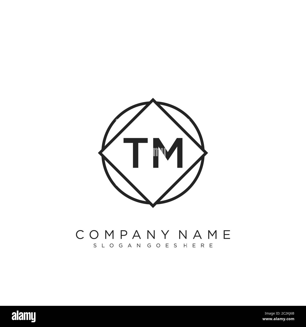 Initial letter tm hi-res stock photography and images - Alamy