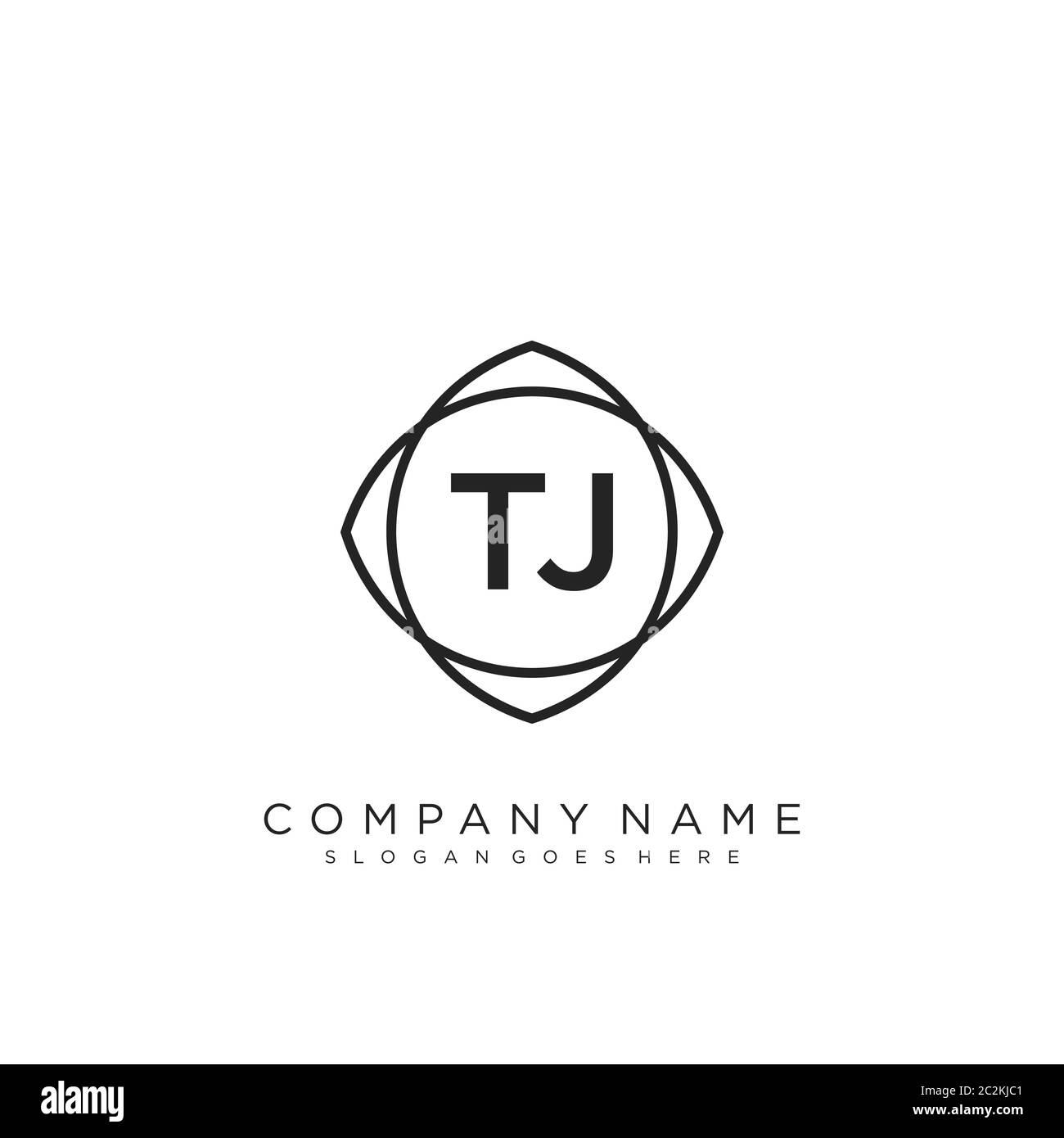 Letter tj logo Cut Out Stock Images & Pictures - Alamy