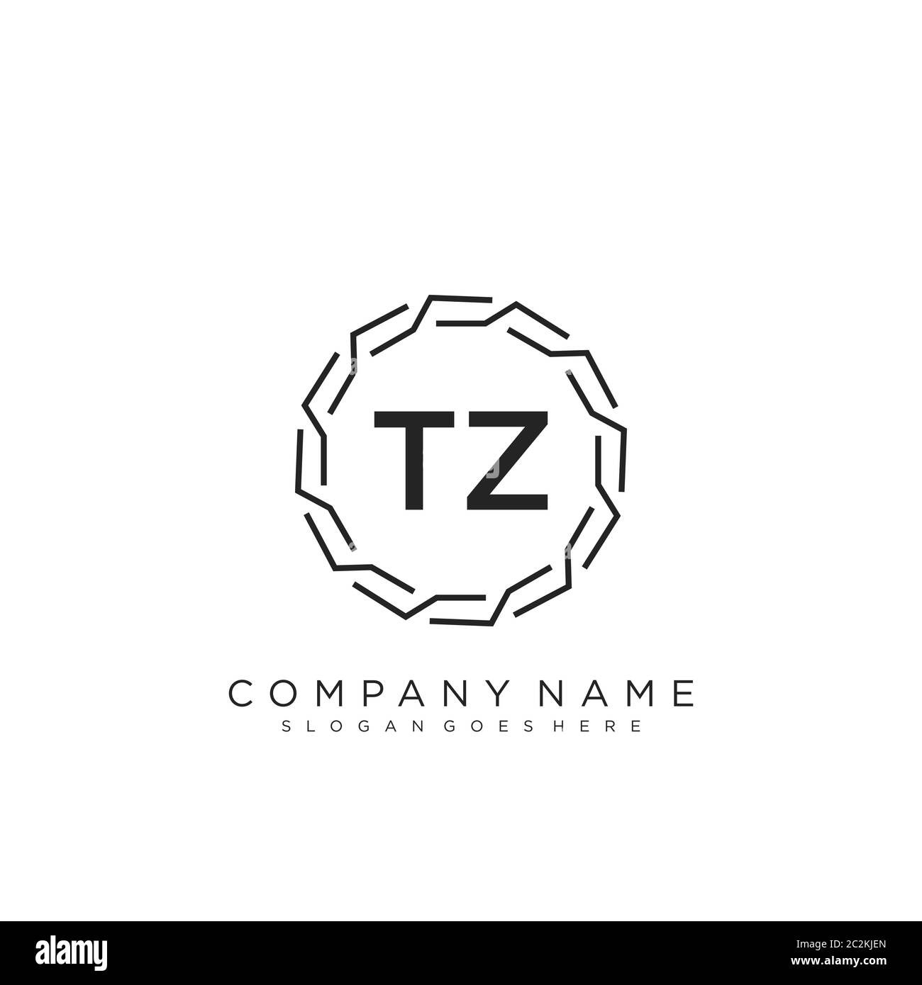 Letter tz logo hi-res stock photography and images - Alamy