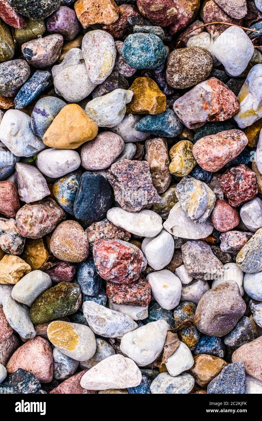 Stone pebbles background texture, landscape architecture Stock Photo ...