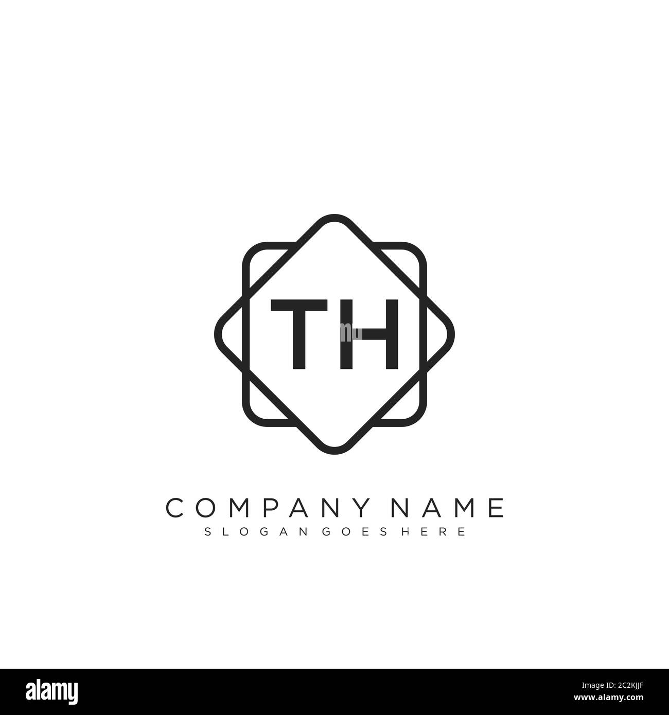 Th letter Stock Vector Images - Alamy