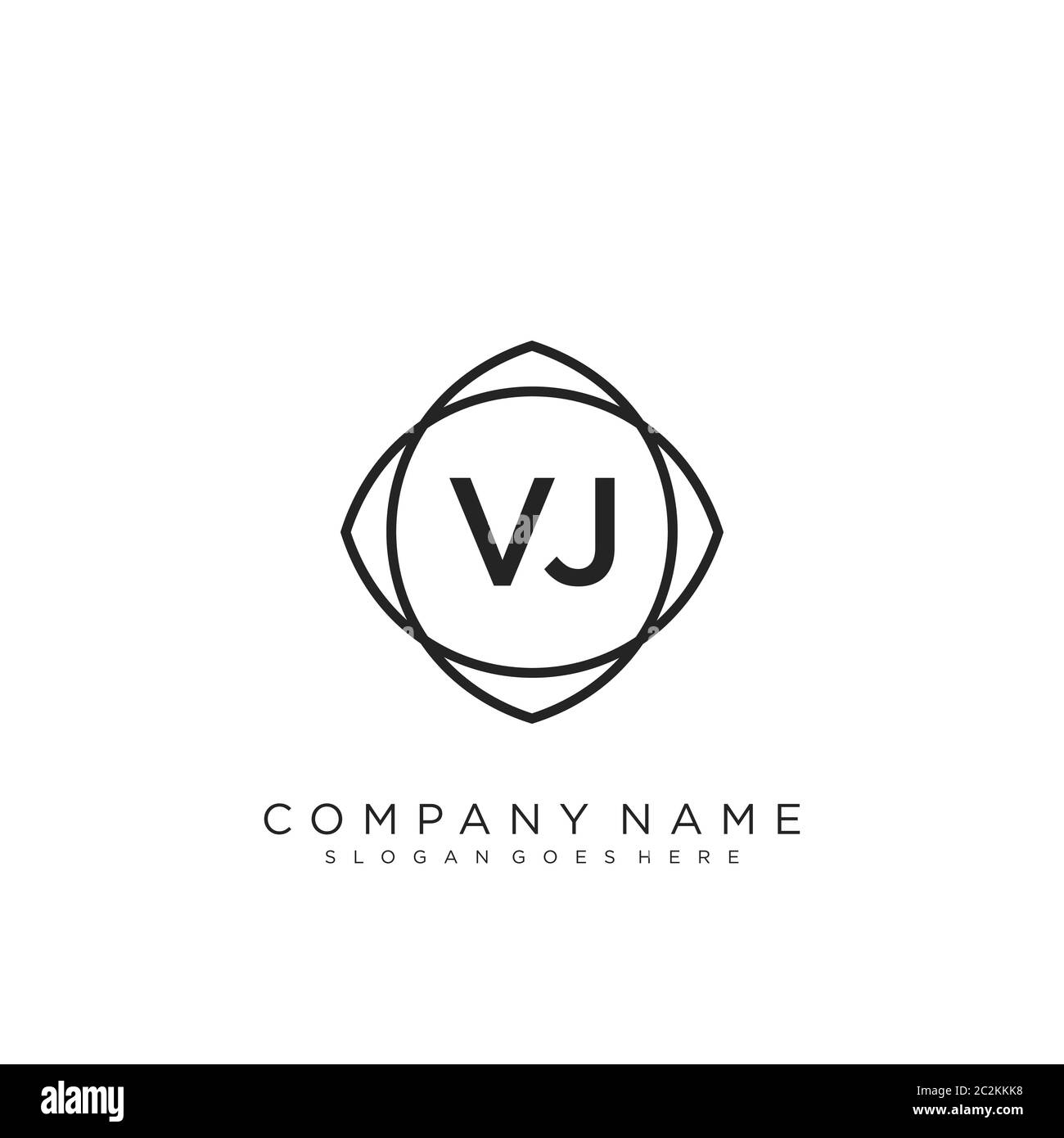 Vj logo vector vectors hi-res stock photography and images - Alamy