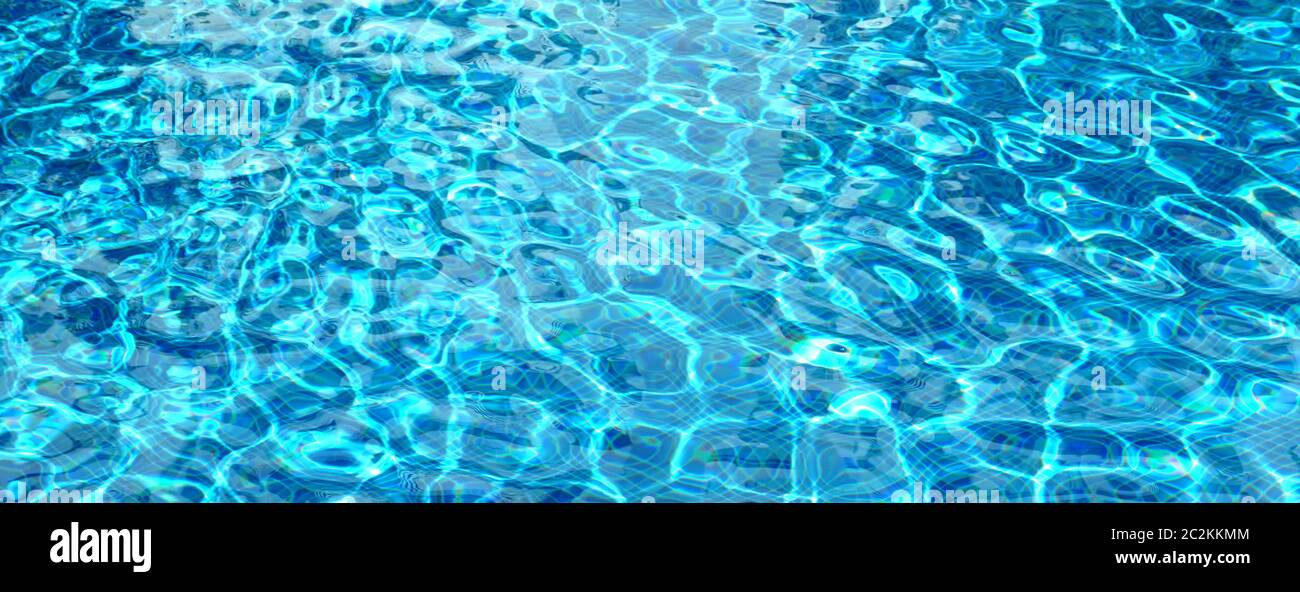 Blue swimming pool texture background with light reflection Stock Photo ...