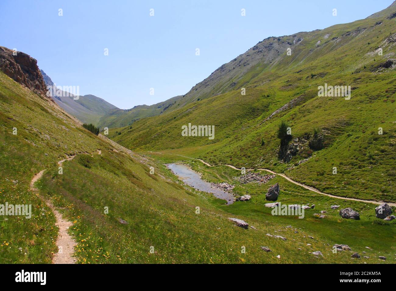 A mountain small like on the Alps Stock Photo - Alamy