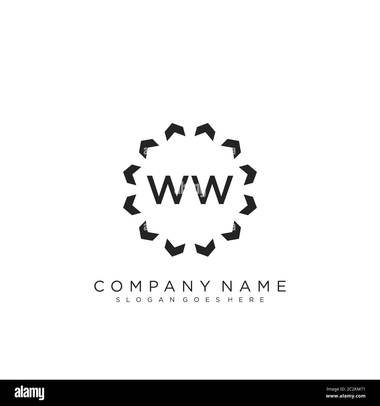 Ww symbol Stock Vector Images - Alamy