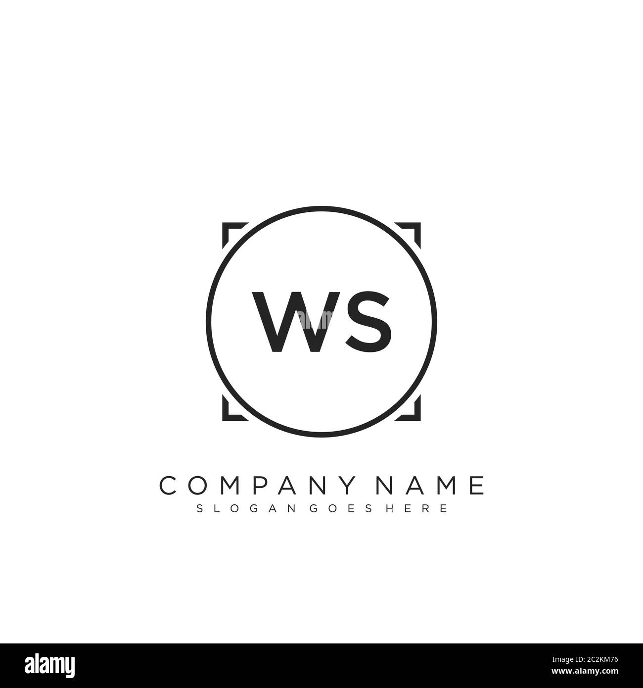 Letter ws Stock Vector Images - Alamy