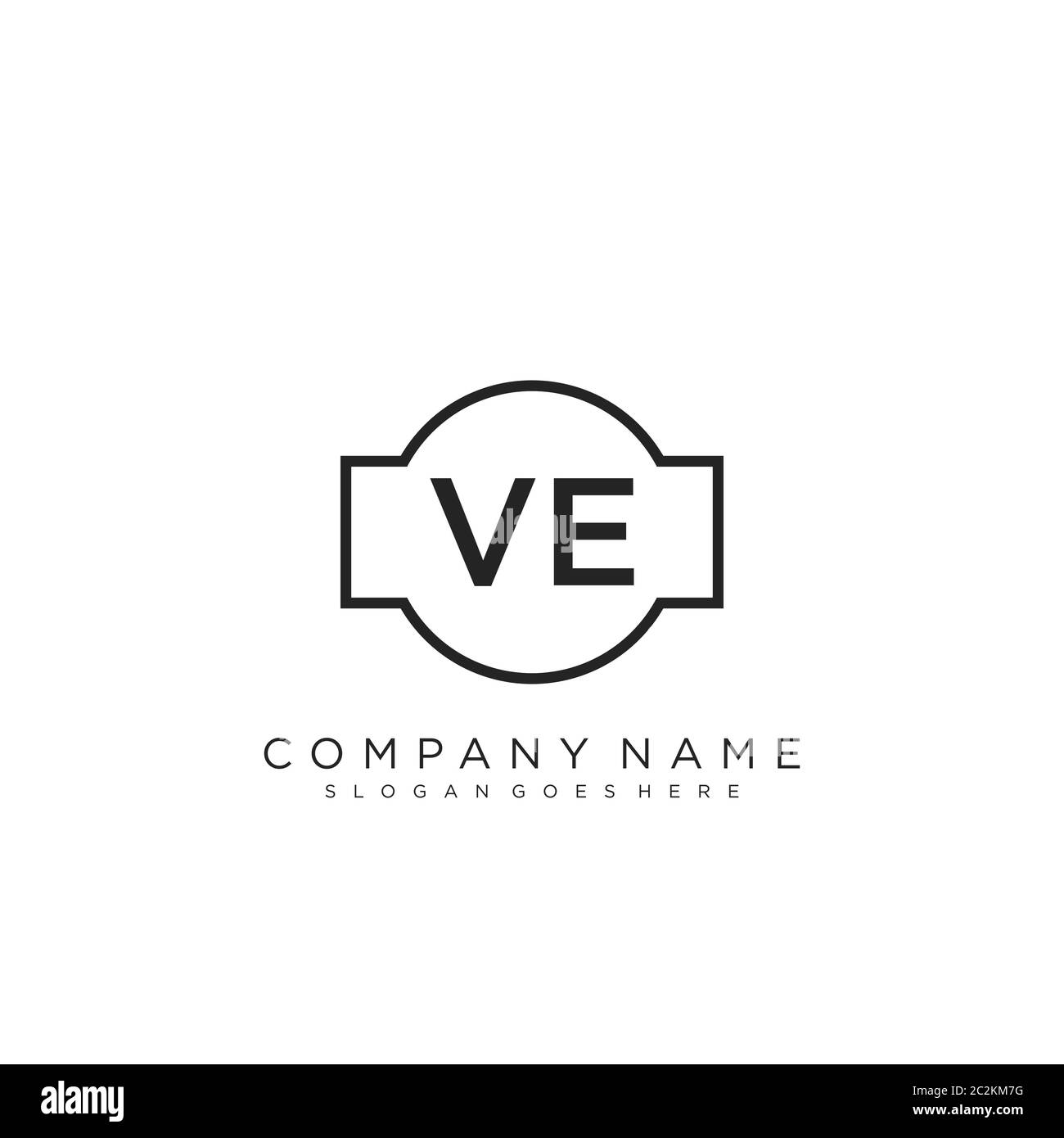 Letter ve logo hi-res stock photography and images - Alamy