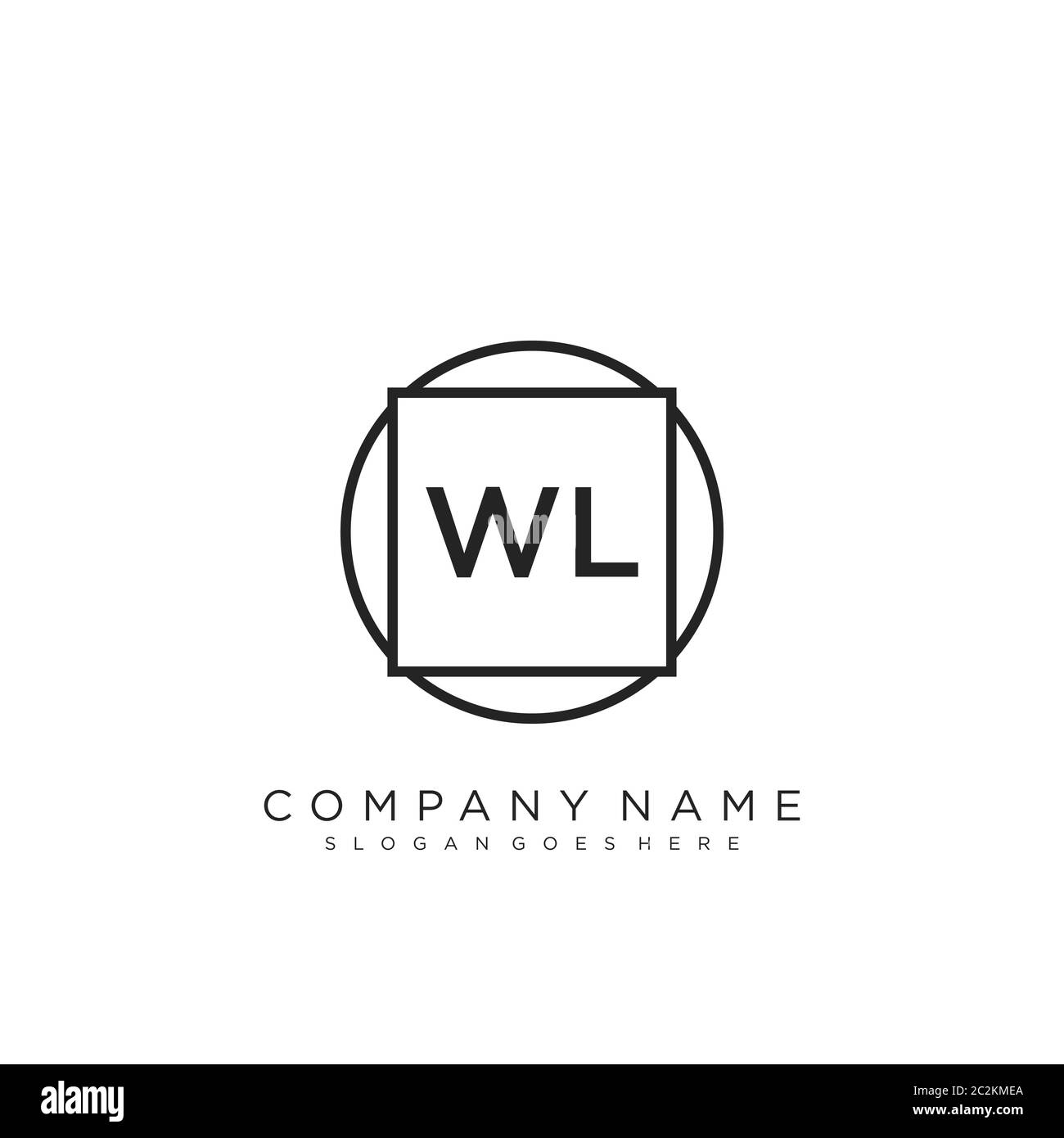 Wl logo vector vectors hi-res stock photography and images - Alamy