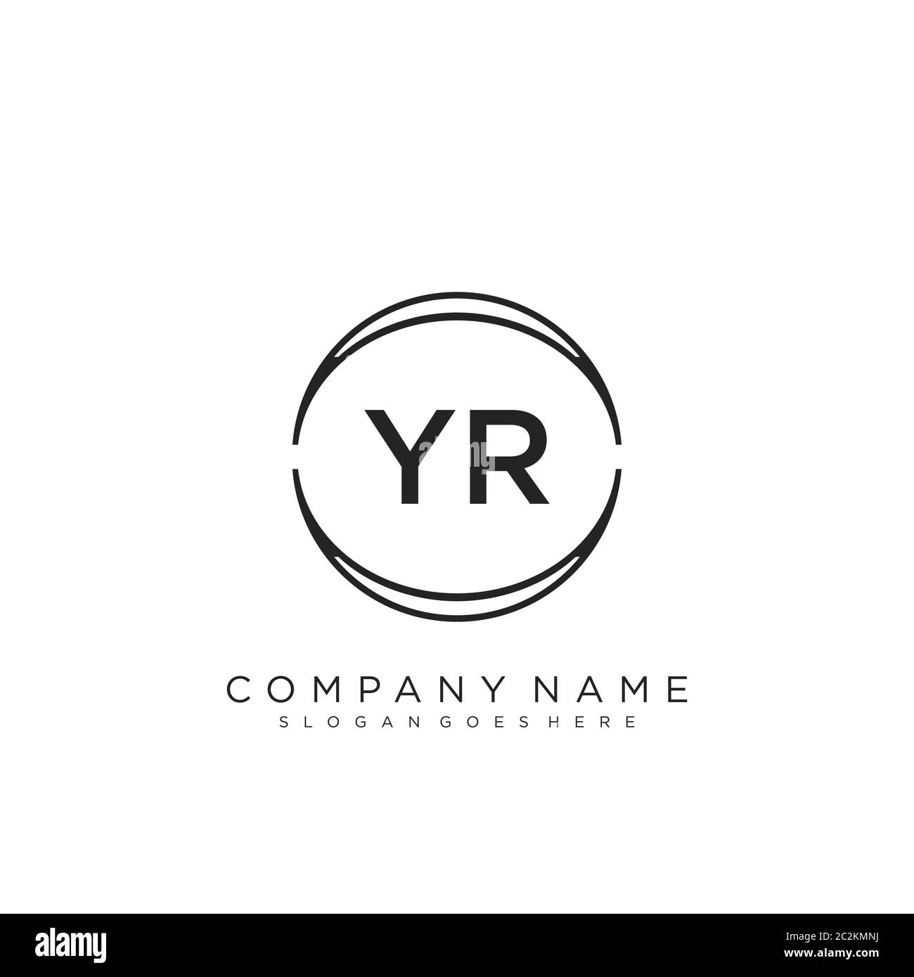 Yr logo vector vectors hi-res stock photography and images - Alamy