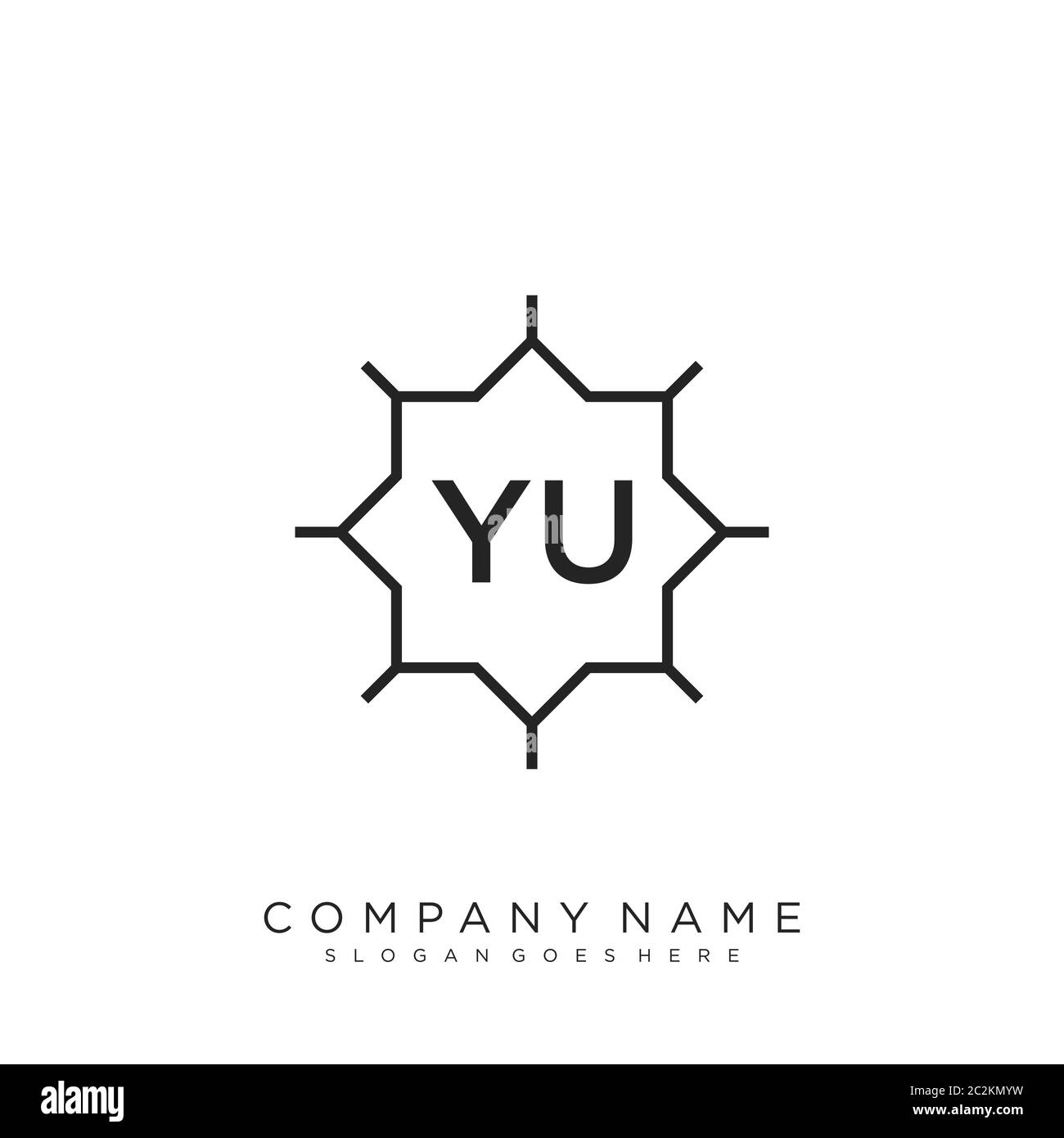 Letter yu vector vectors hi-res stock photography and images - Alamy