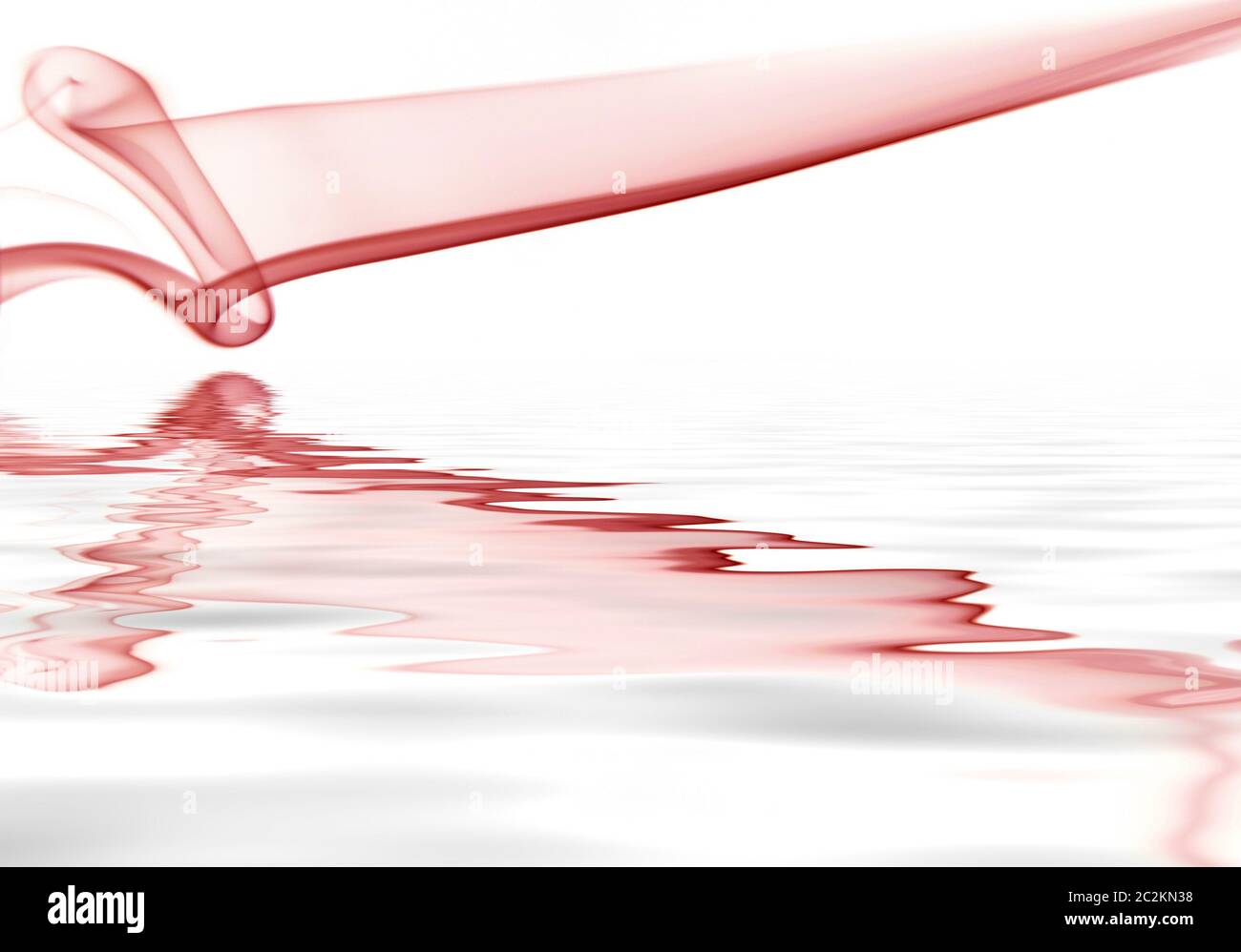 magenta smoke in white background with reflection Stock Photo - Alamy