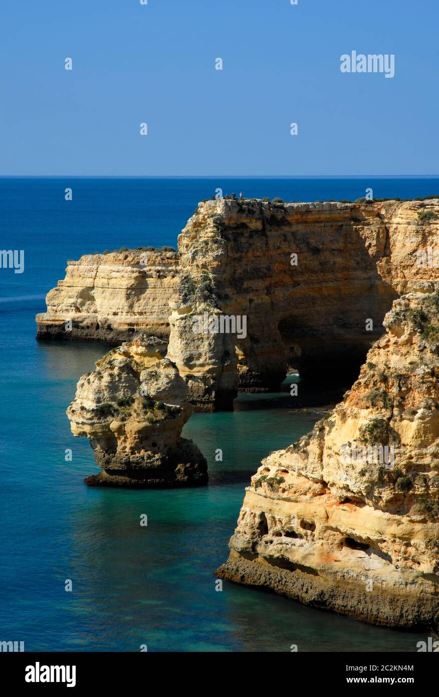 portuguese Algarve beach, the south of the country Stock Photo - Alamy