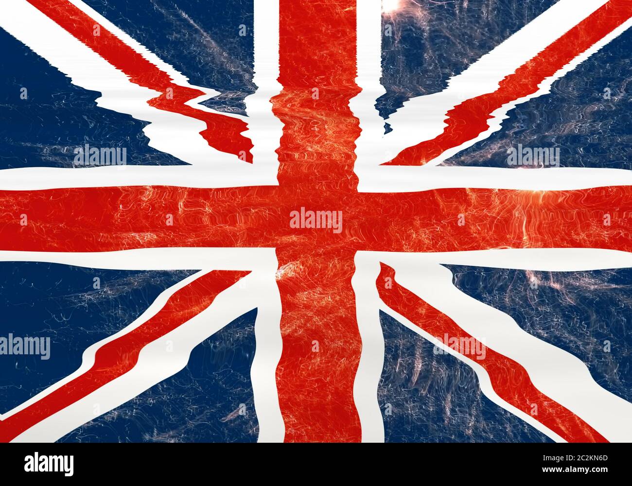 united kingdom england flag ilustration, computer generated Stock Photo ...