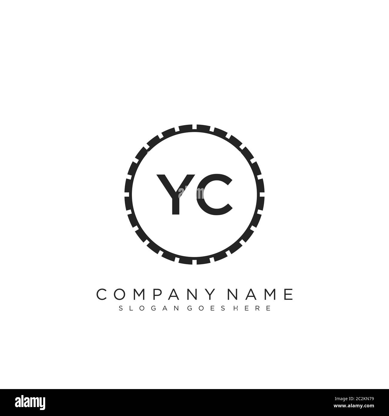 Initials yc Stock Vector Images - Alamy