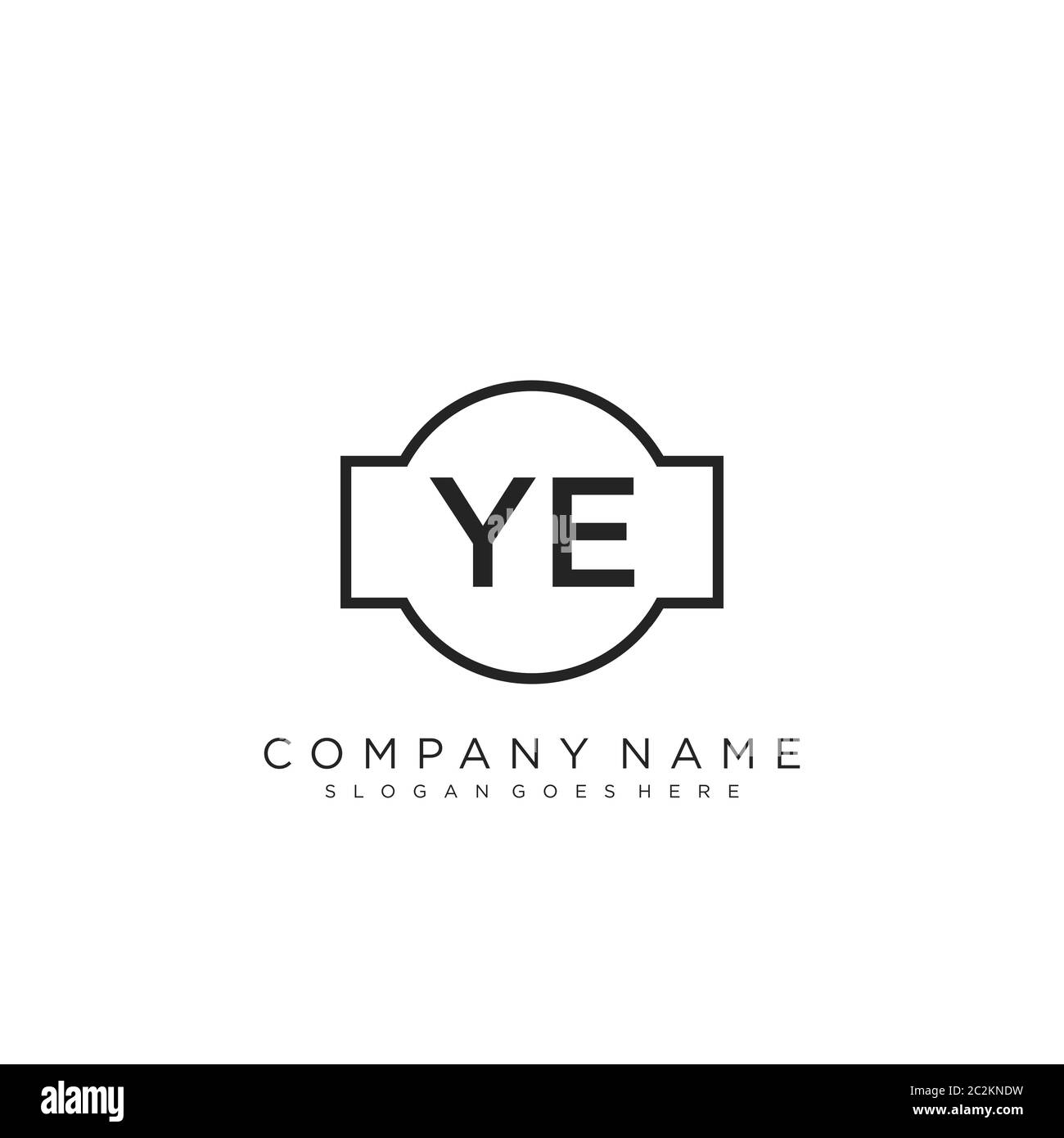 Letter ye logo hi-res stock photography and images - Alamy
