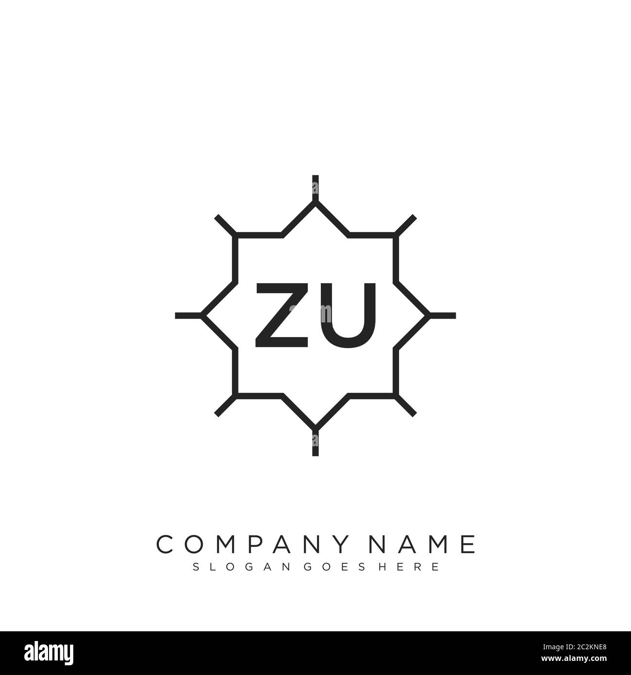 Letter zu vector vectors hi-res stock photography and images - Alamy