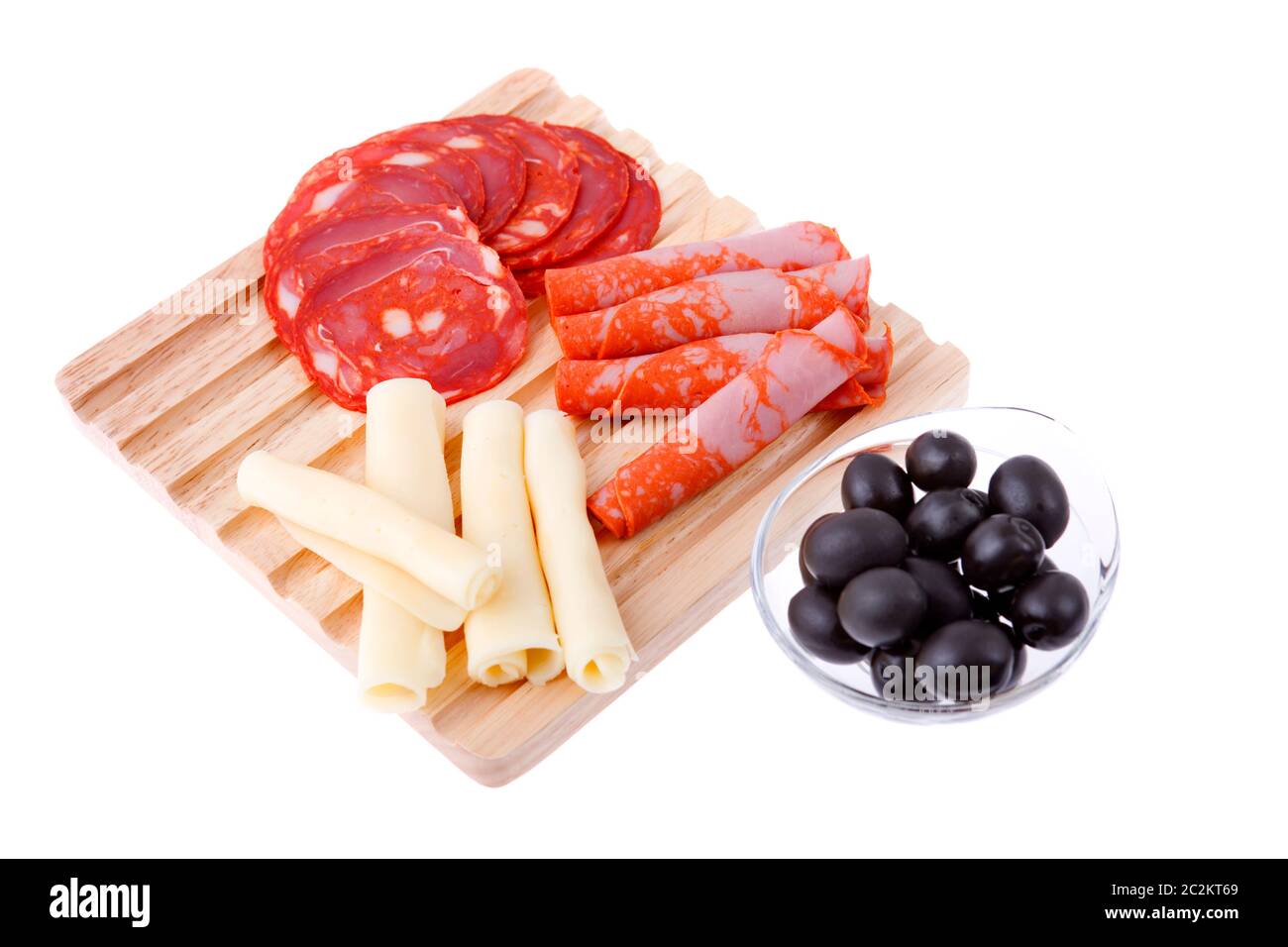 A set of food isolated on white Stock Photo - Alamy