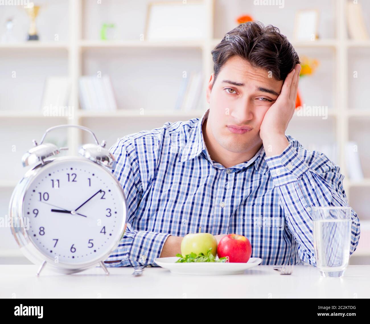 The concept of slow service in the restaurant Stock Photo - Alamy