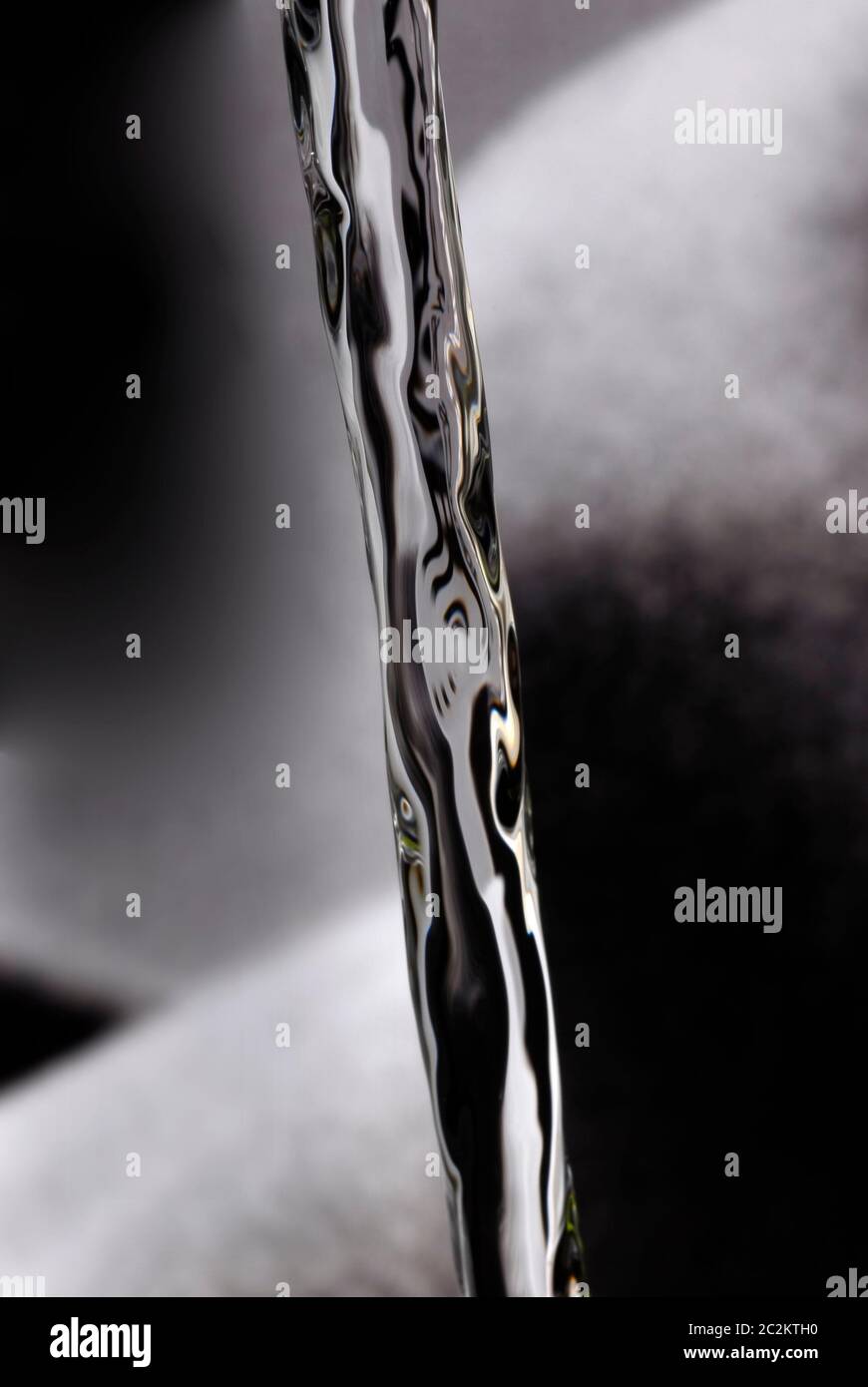 abstract water flow detail on grey background Stock Photo - Alamy