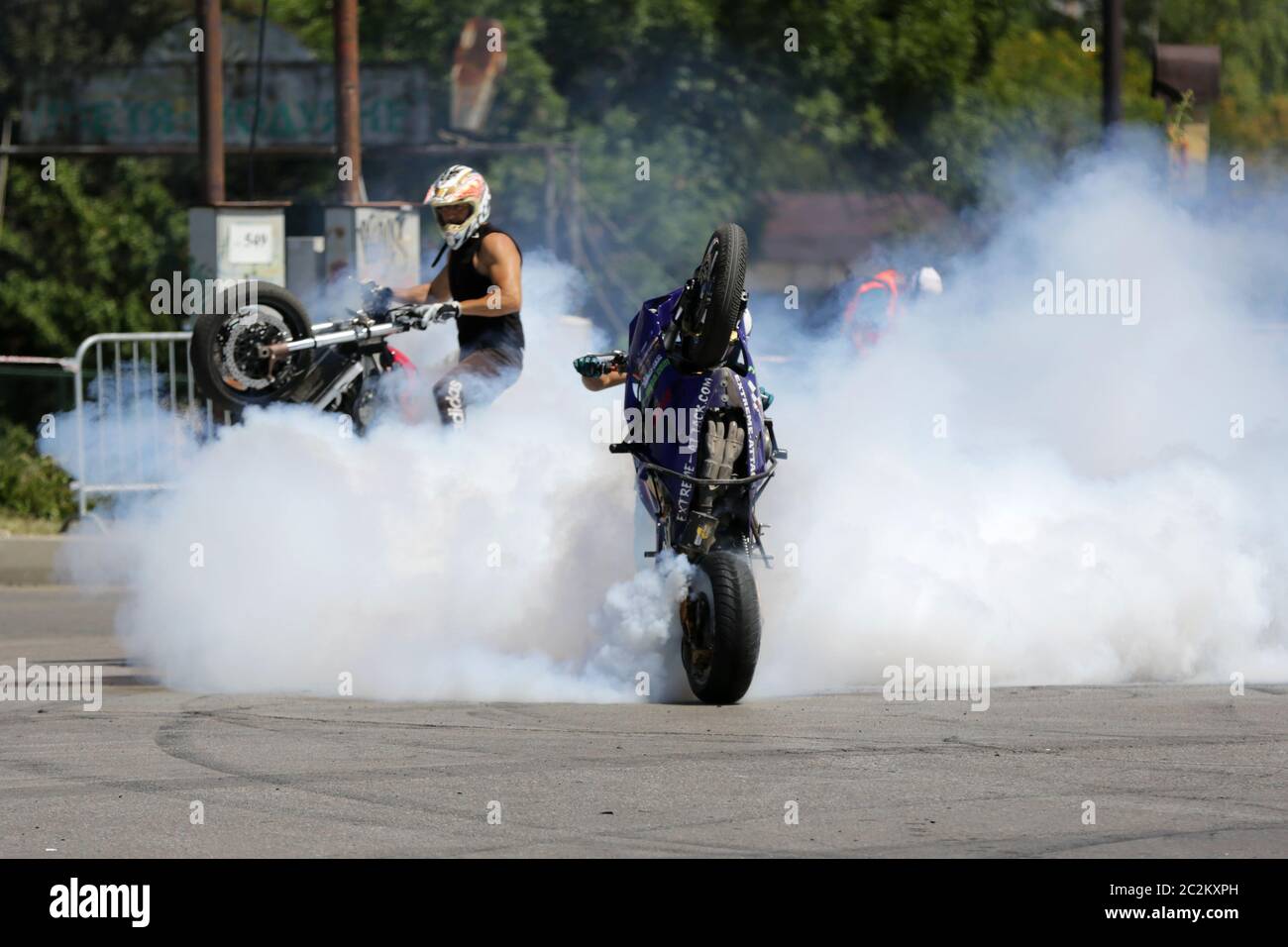 Drag motorbikes hi-res stock photography and images - Alamy