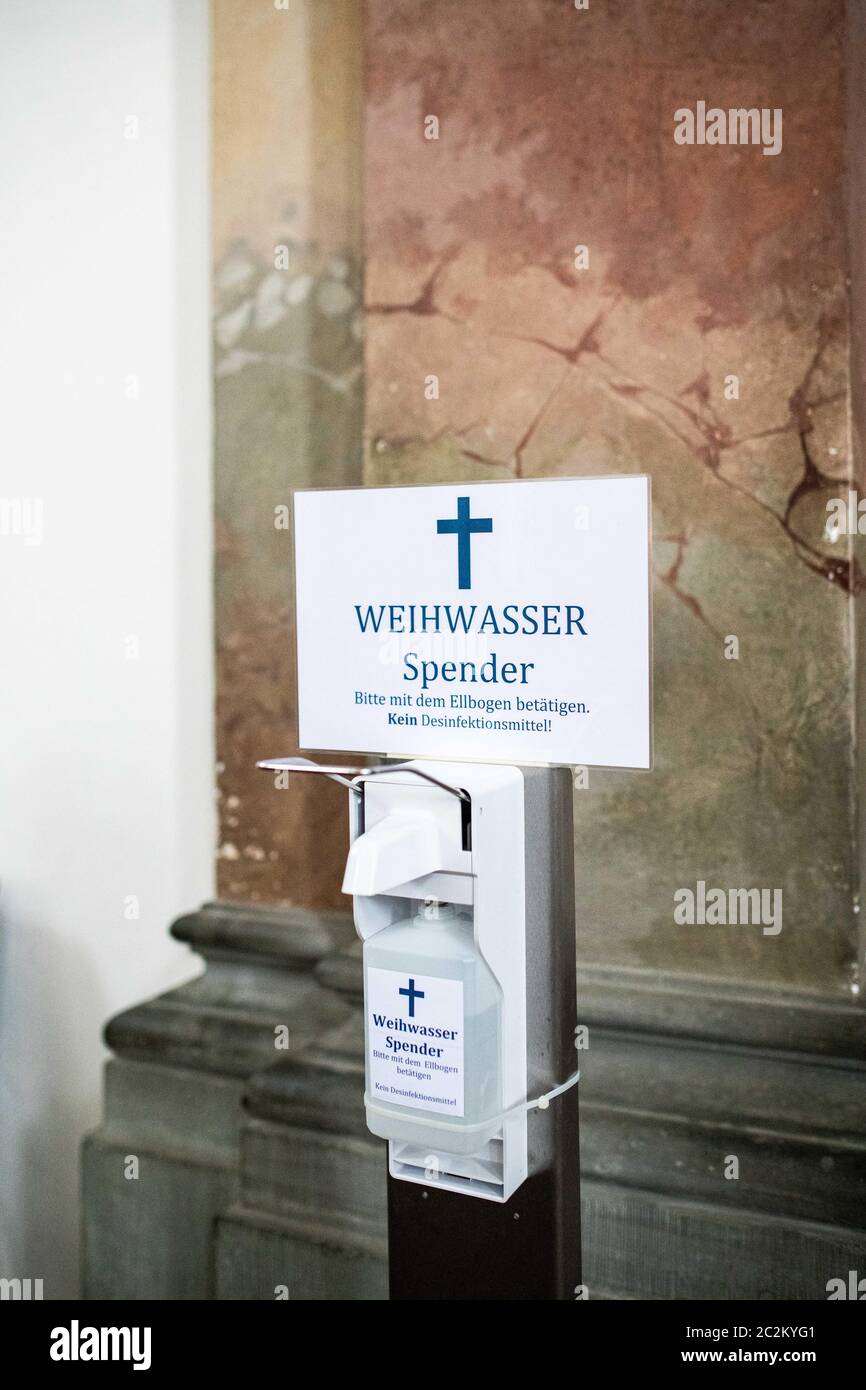 Holy water dispenser hi-res stock photography and images - Alamy