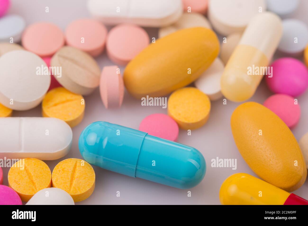 different Tablets pills capsule heap mix therapy drugs Stock Photo - Alamy