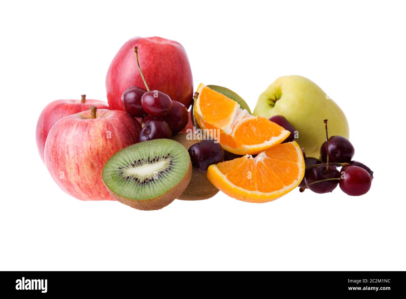 fruits isolated on white background Stock Photo - Alamy