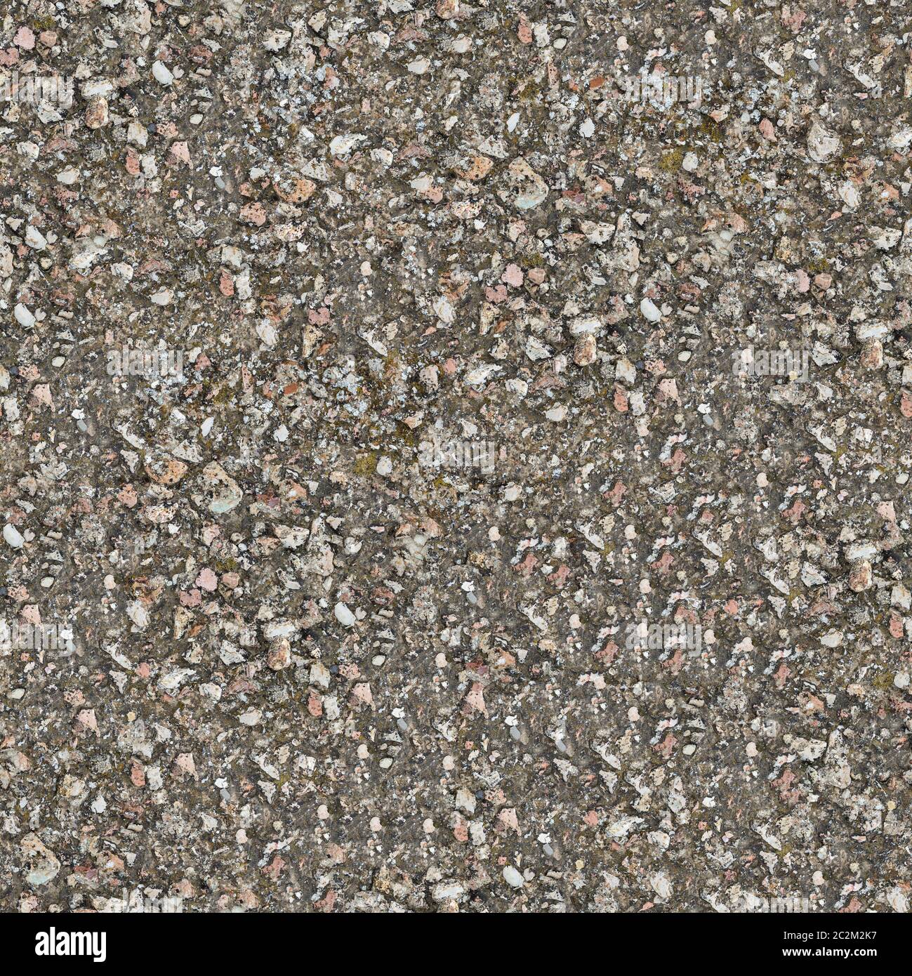 Seamless Texture of Weathered Old Concrete Surface with Protruding ...