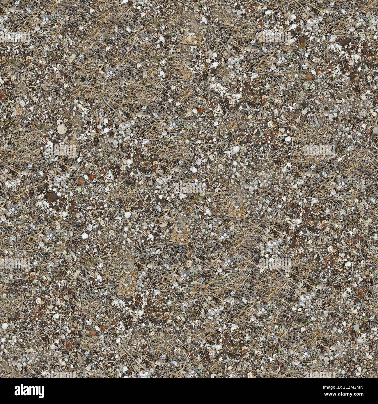 Seamless Texture of the Soil Post-apocalyptic Period with Pieces of ...