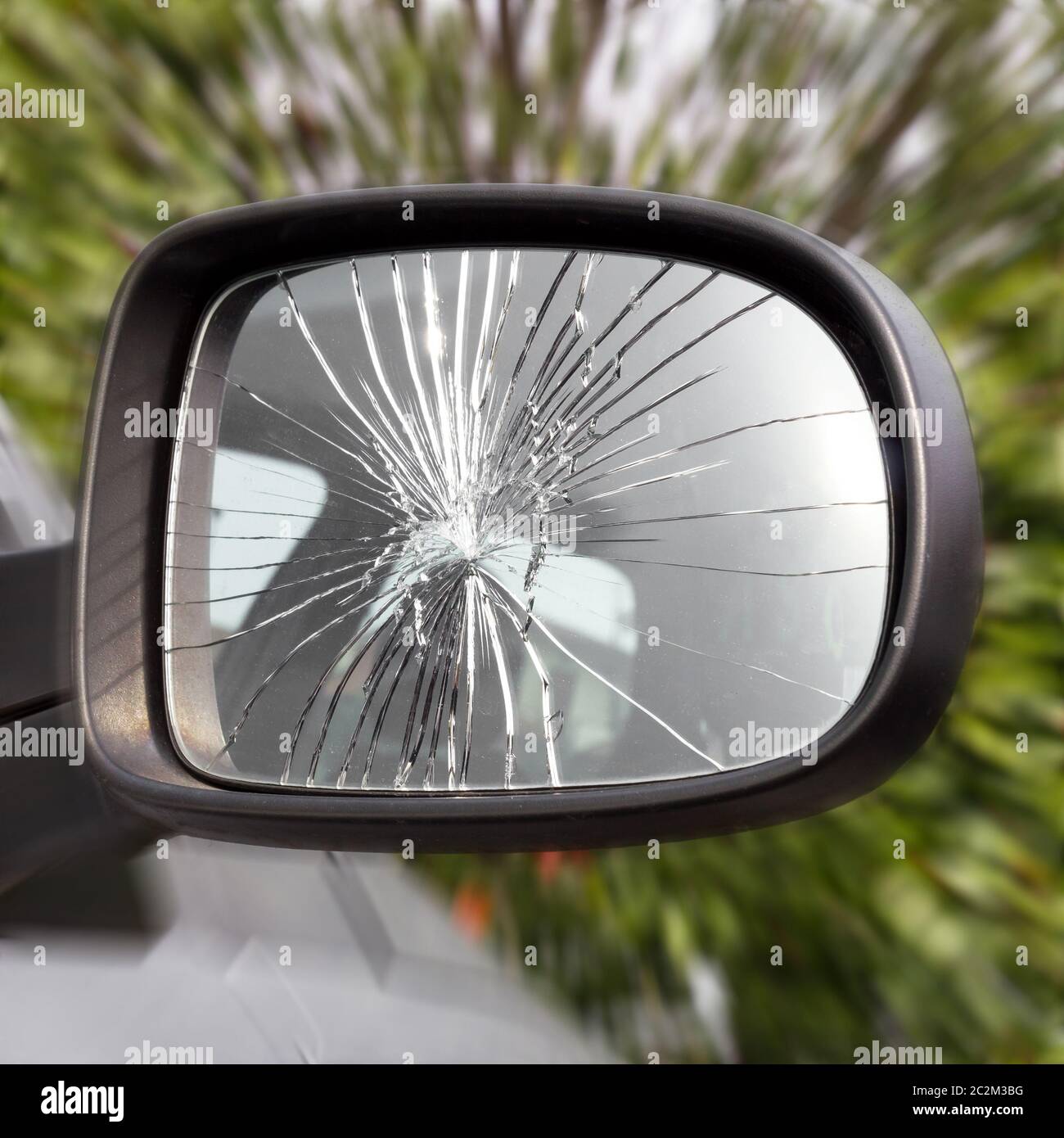 Broken rearview mirror hi-res stock photography and images - Alamy