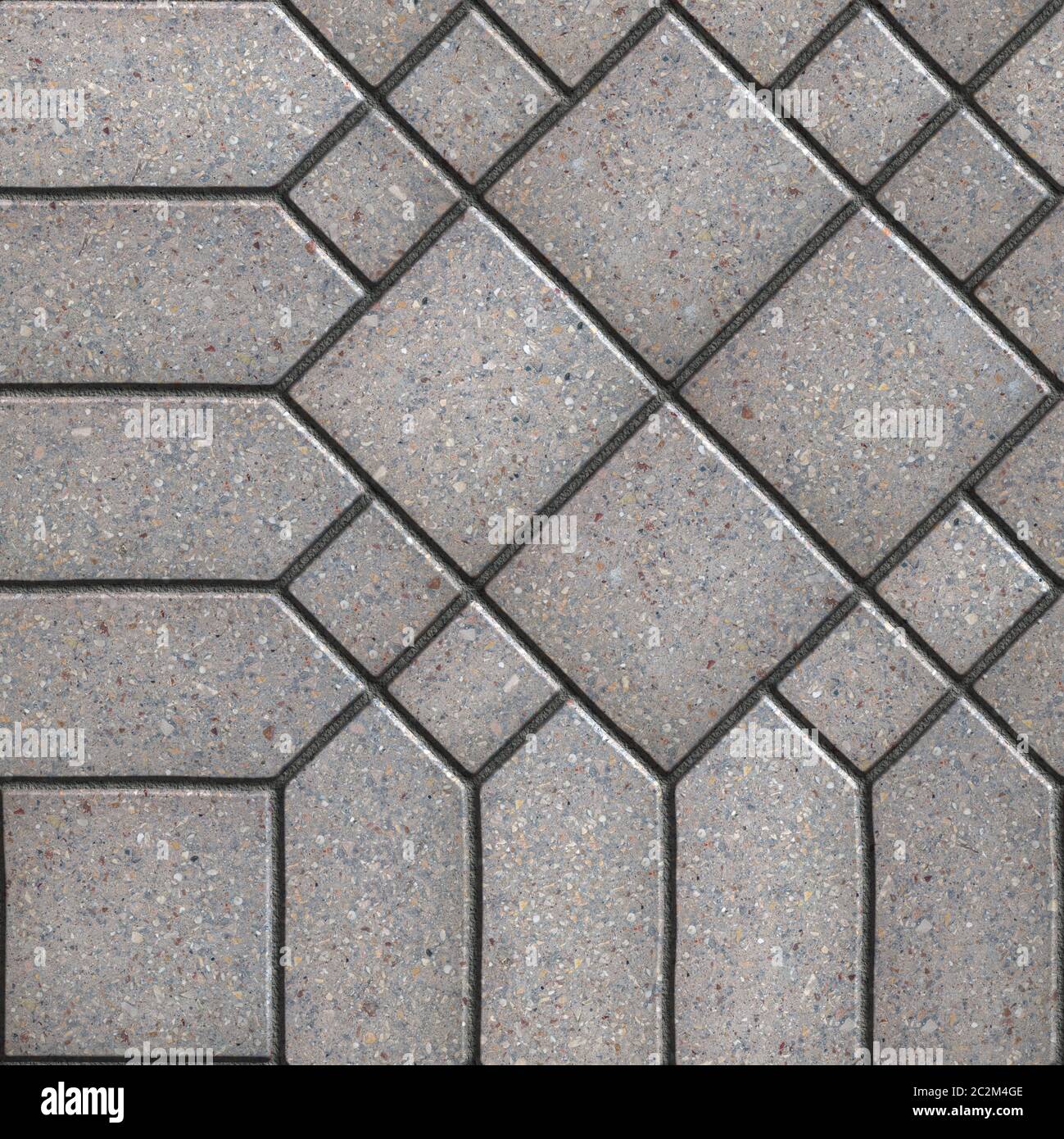 Gray Square and Hexagon Figured Pavements. Seamless Tileable Texture ... Gray Square and Hexagon Figured Pavements. Seamless Tileable Texture ...
