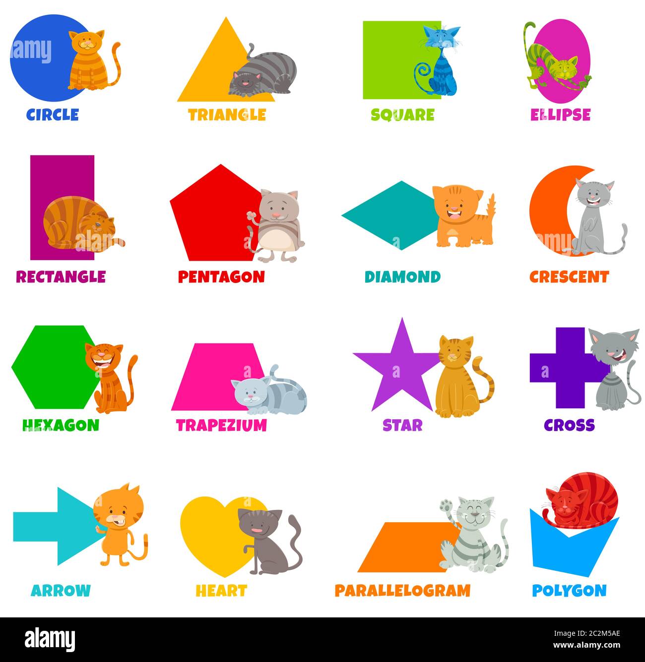 Ellipse shapes for kids hi-res stock photography and images - Alamy