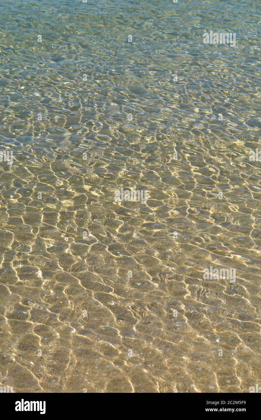 green wave in the sand at the beach Stock Photo - Alamy