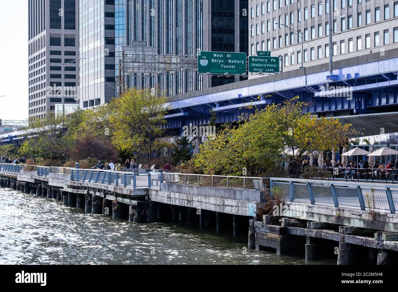 Pier 15 nyc hi-res stock photography and images - Alamy