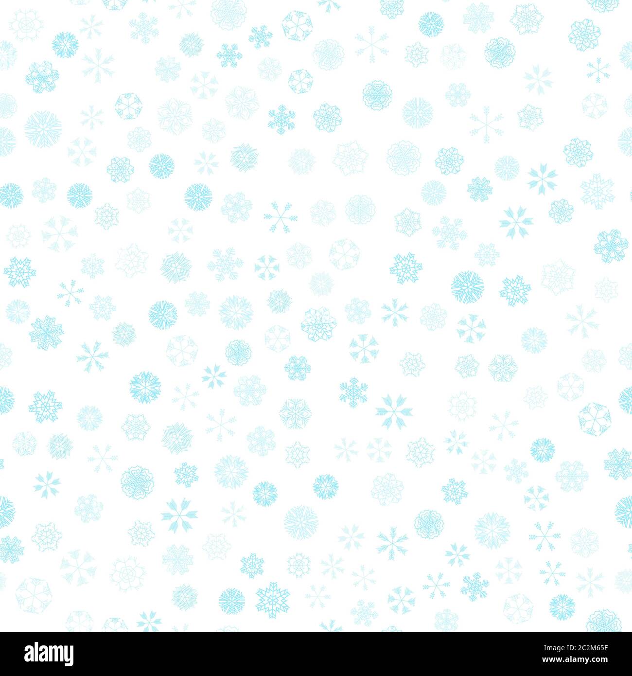 winter snow light blue seamless pattern Stock Photo - Alamy