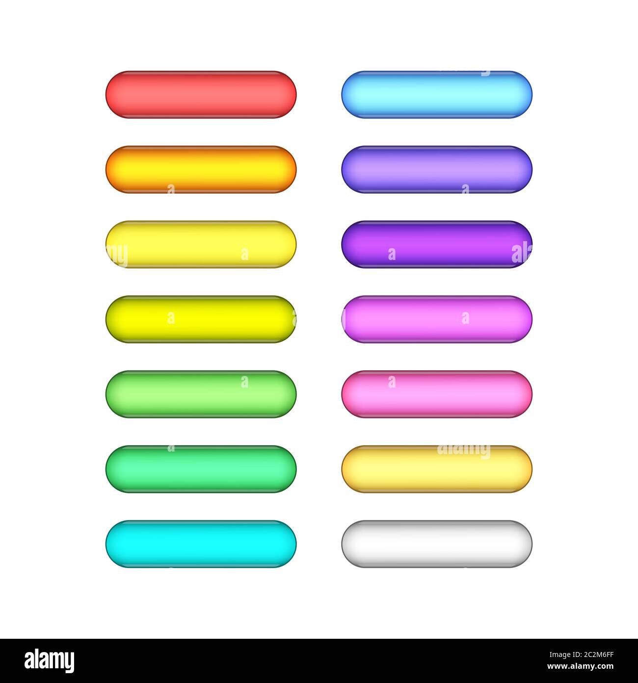 web buttons set Stock Photo - Alamy