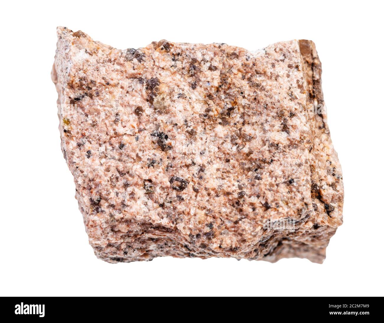 closeup of sample of natural mineral from geological collection - raw ...