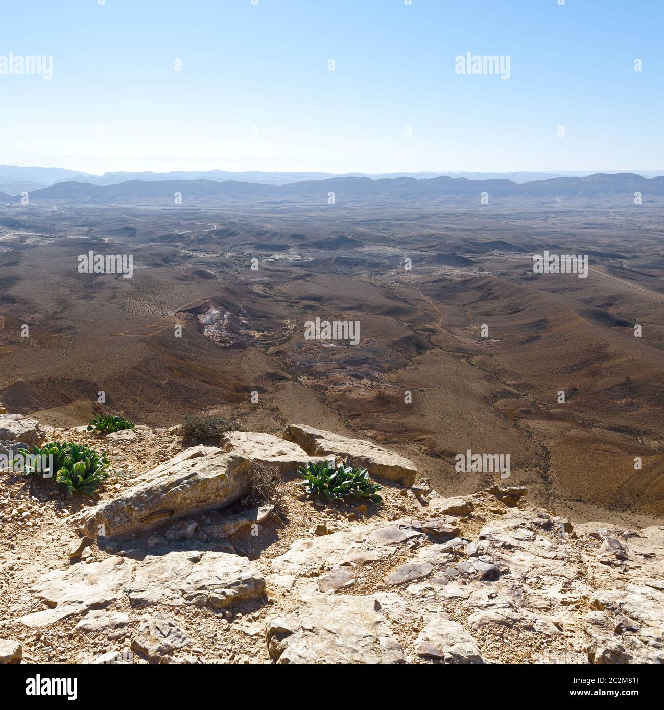 Stone Desert in Israel Stock Photo - Alamy