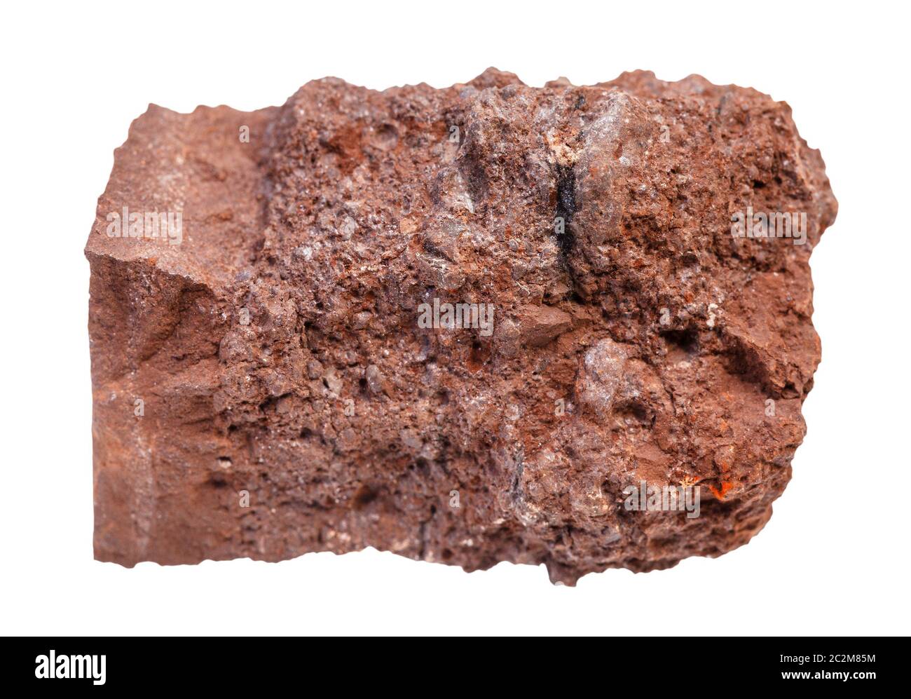 closeup of sample of natural mineral from geological collection - piece ...