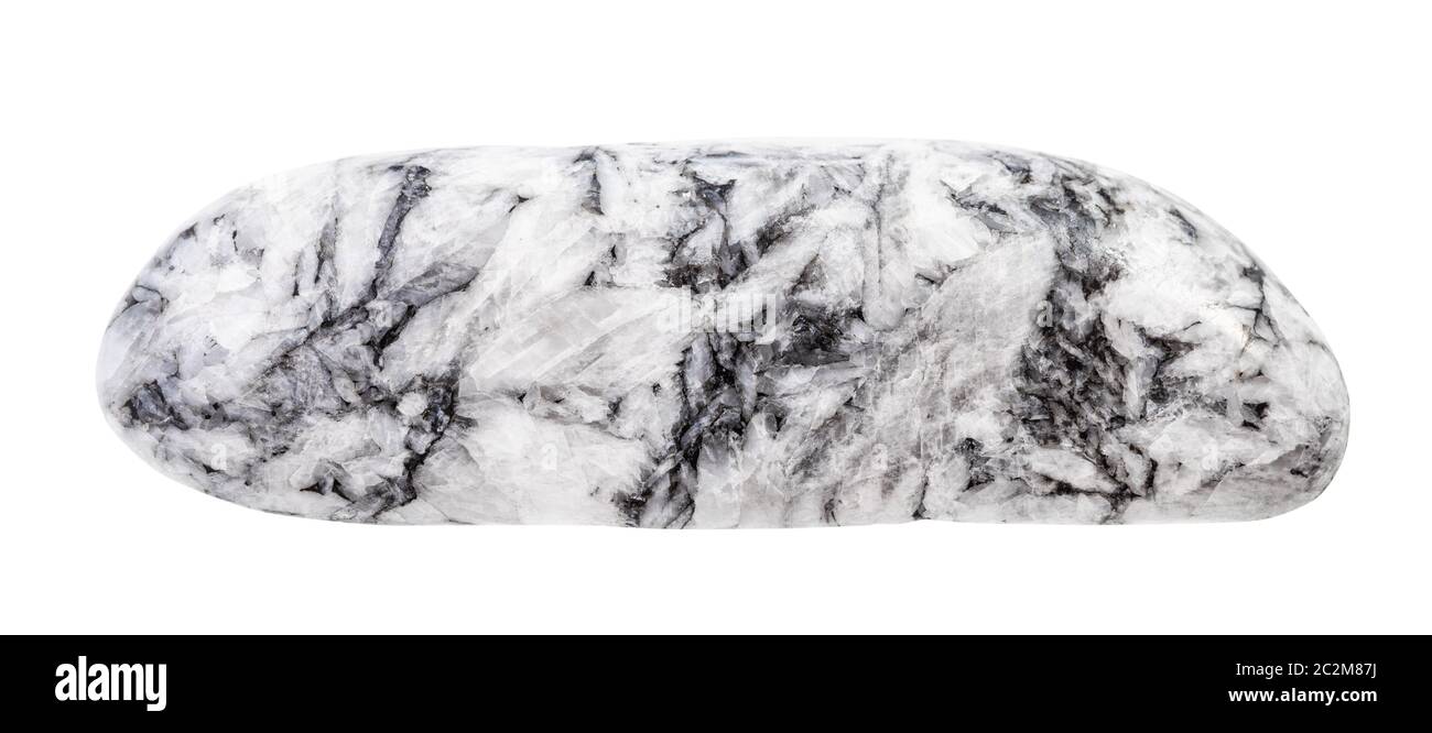 closeup of sample of natural mineral from geological collection ...